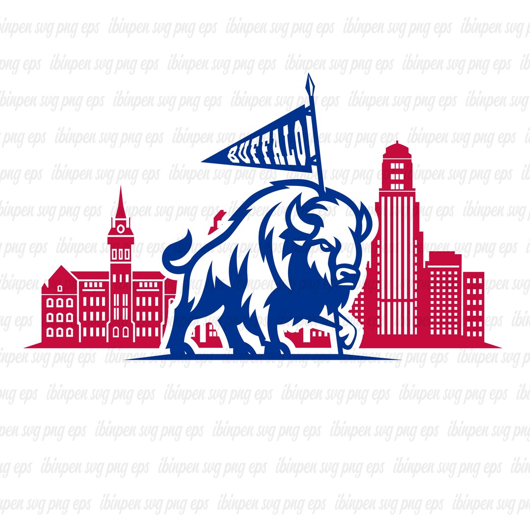 Buffalo SVG PNG, Buffalo School Mascot, Buffalo Team, Buffalo SVG ...