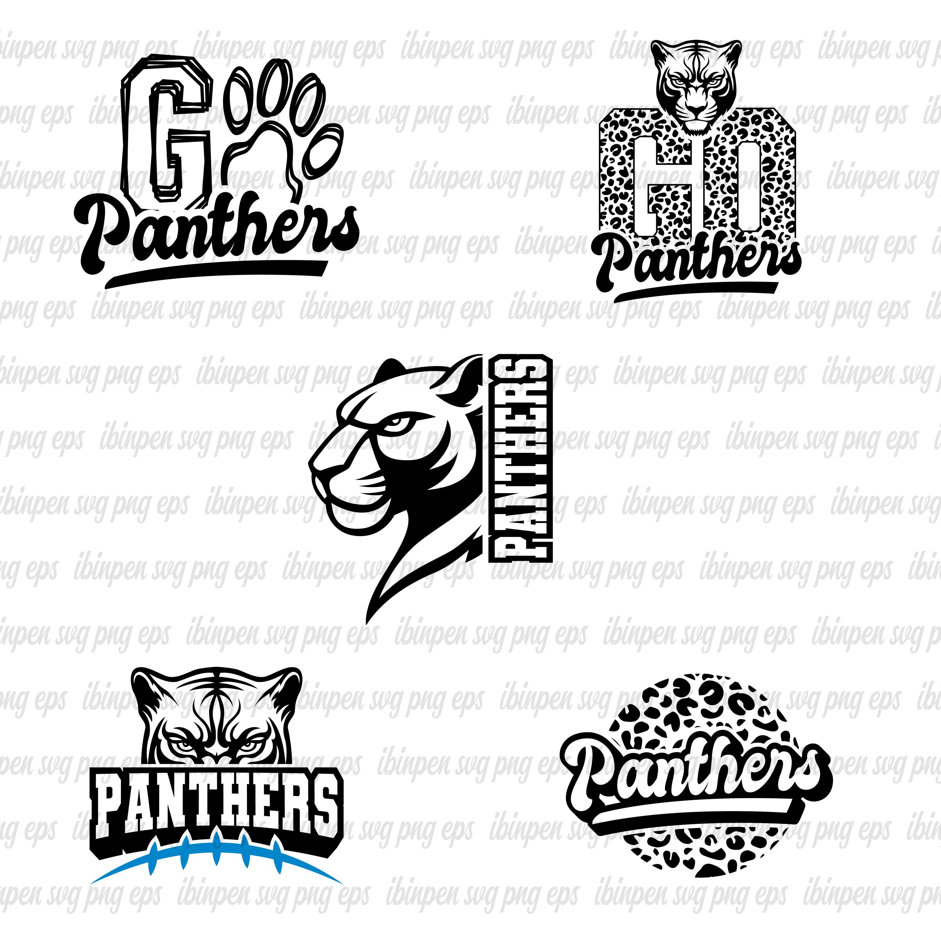 Panthers SVG, 25 Panthers SVG Bundle, Panthers Cricut and Cutfile ...