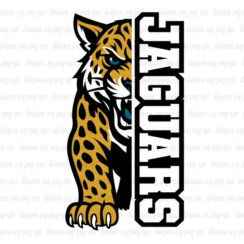 Jaguars SVG PNG, Jaguars SVG Cricut, Jaguars School Mascot, Jaguars Vector Color, Jaguars Logo ...