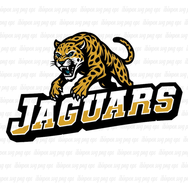 Jaguars SVG PNG EPS, Jaguars Vector Color, Jaguars School Mascot ...