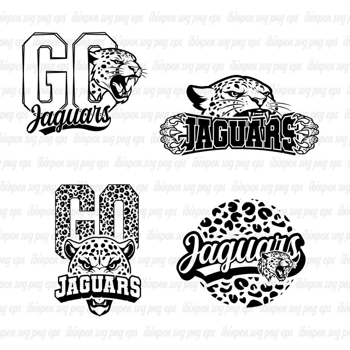 Jaguars SVG, School Mascot, Jaguars Bundle SVG Cricut, Jaguars Cutfile ...