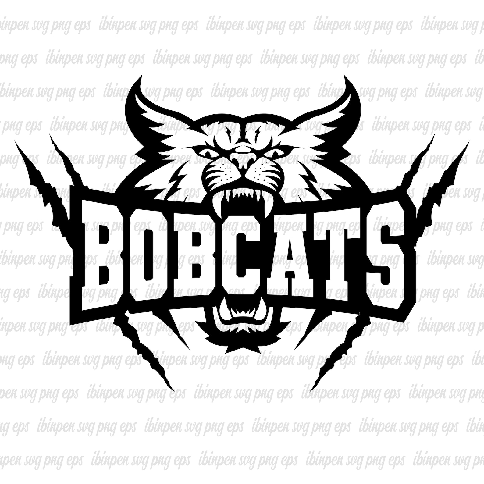 Bobcats SVG Cricut, Bobcats Svg Cutfile, Bobcats School Mascot, Bobcats Scratch, Bobcats Svg for ...