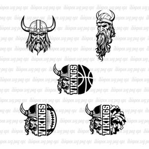 Vikings SVG, 25 Vikings SVG Bundle, Vikings Svg Cricut, Cutfile ...