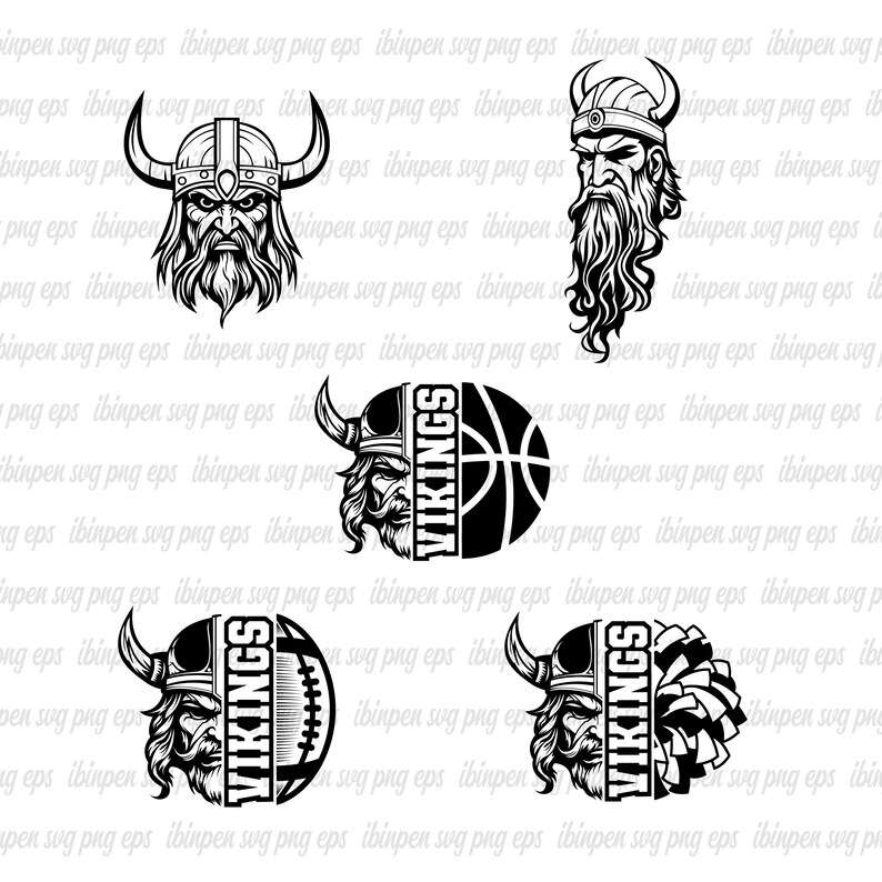 Vikings SVG, 25 Vikings SVG Bundle, Vikings Svg Cricut, Cutfile ...