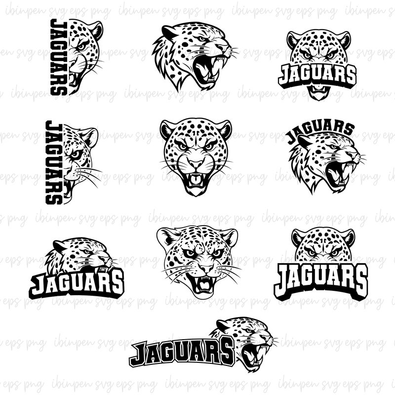 Ladys Jaguars Png - Etsy