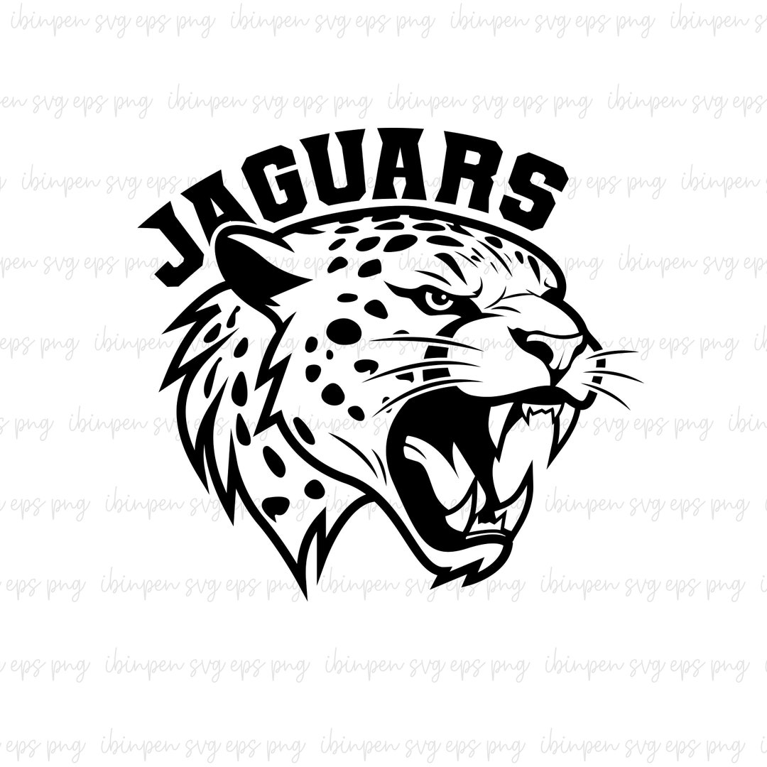 Jaguars SVG, Jaguars Silhouette SVG Cricut, Jaguars Cutfile, Jaguars ...