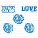 Detroit SVG, 25 Detroit SVG PNG Bundle, Eps, Detroit Cricut Cutfile ...
