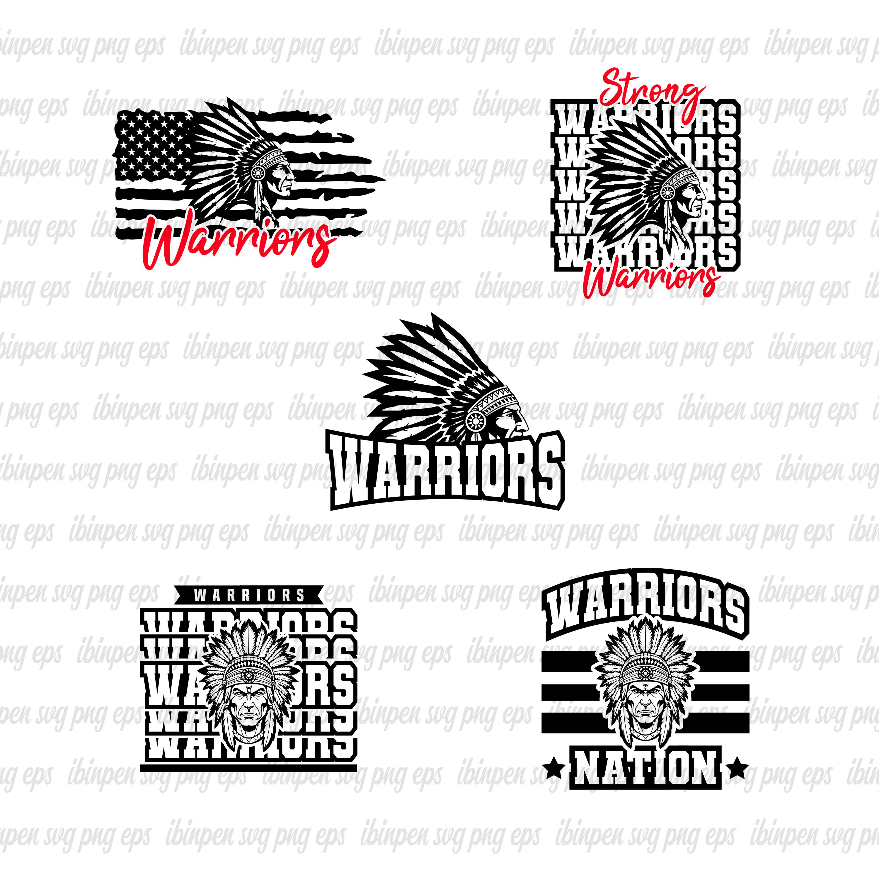 Warriors SVG, 25 Warriors SVG Bundle, Warriors Svg Cricut and Cutfile ...