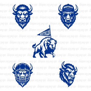 25 Buffalo SVG PNG Bundle, Buffalo Cutfile Cricut, Buffalo School ...