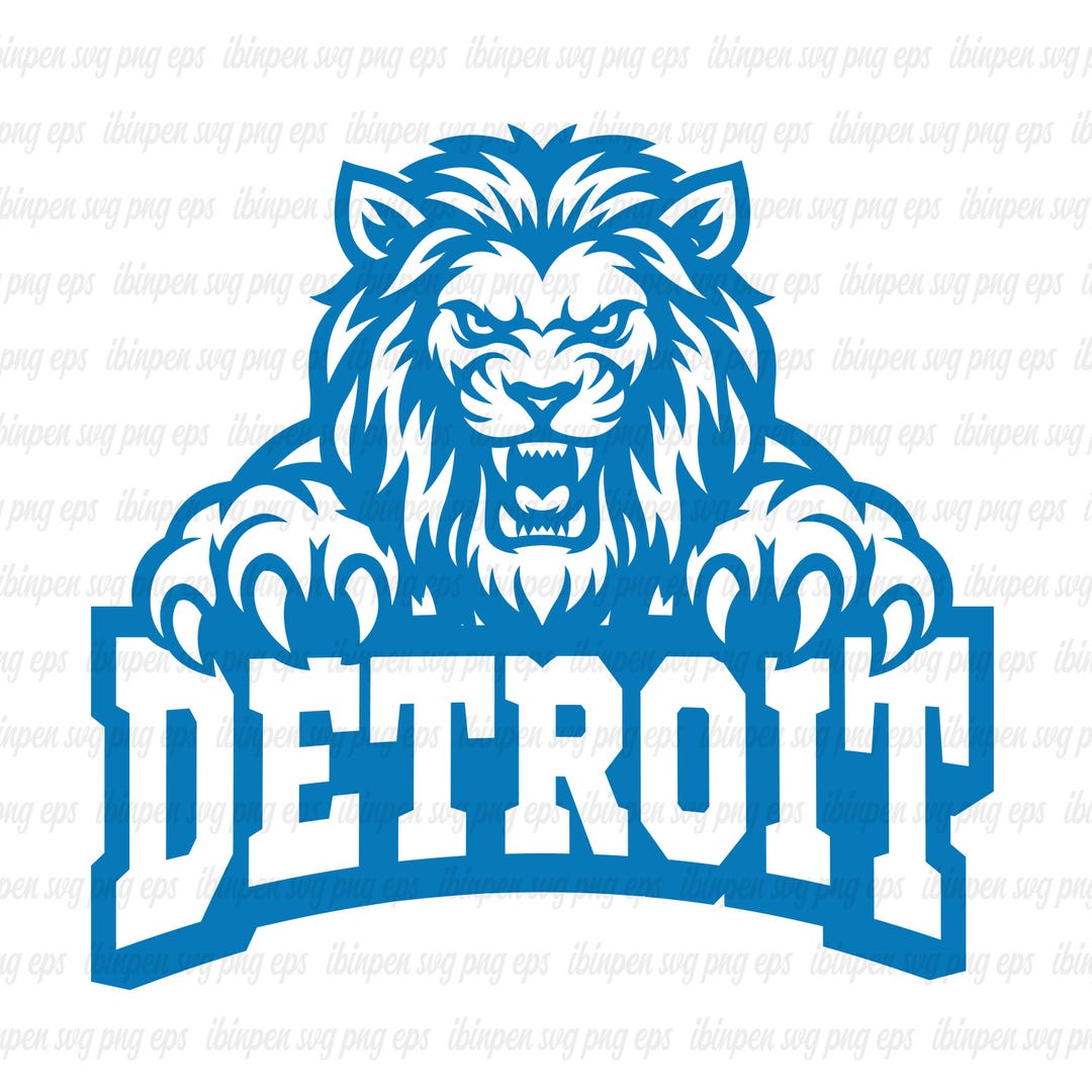 Detroit SVG, Detroit PNG, Detroit School Mascot, Detroit Svg Cricut ...