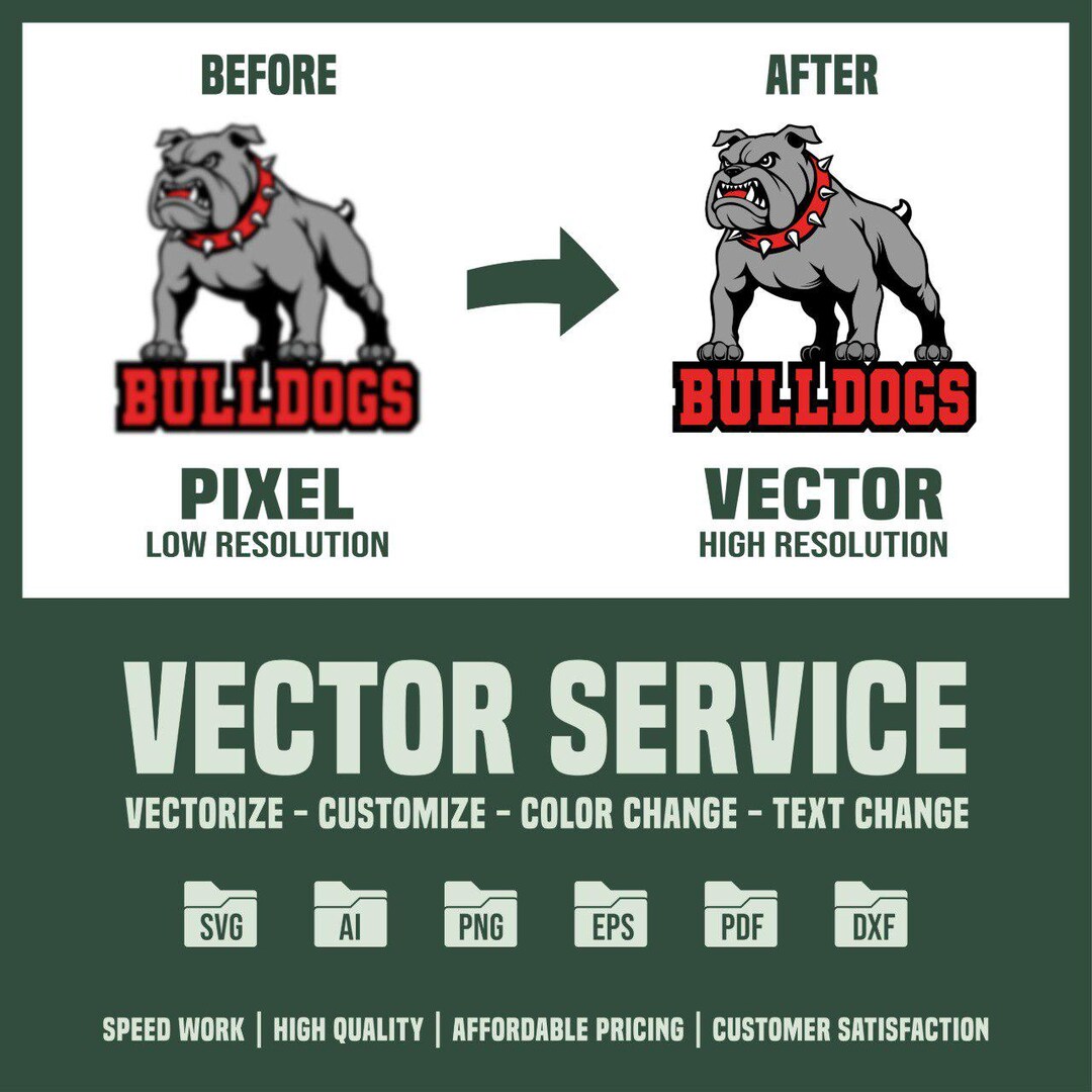 Custom Vectorize Service, Logo & Image Redraw Upscale Service, SVG ...