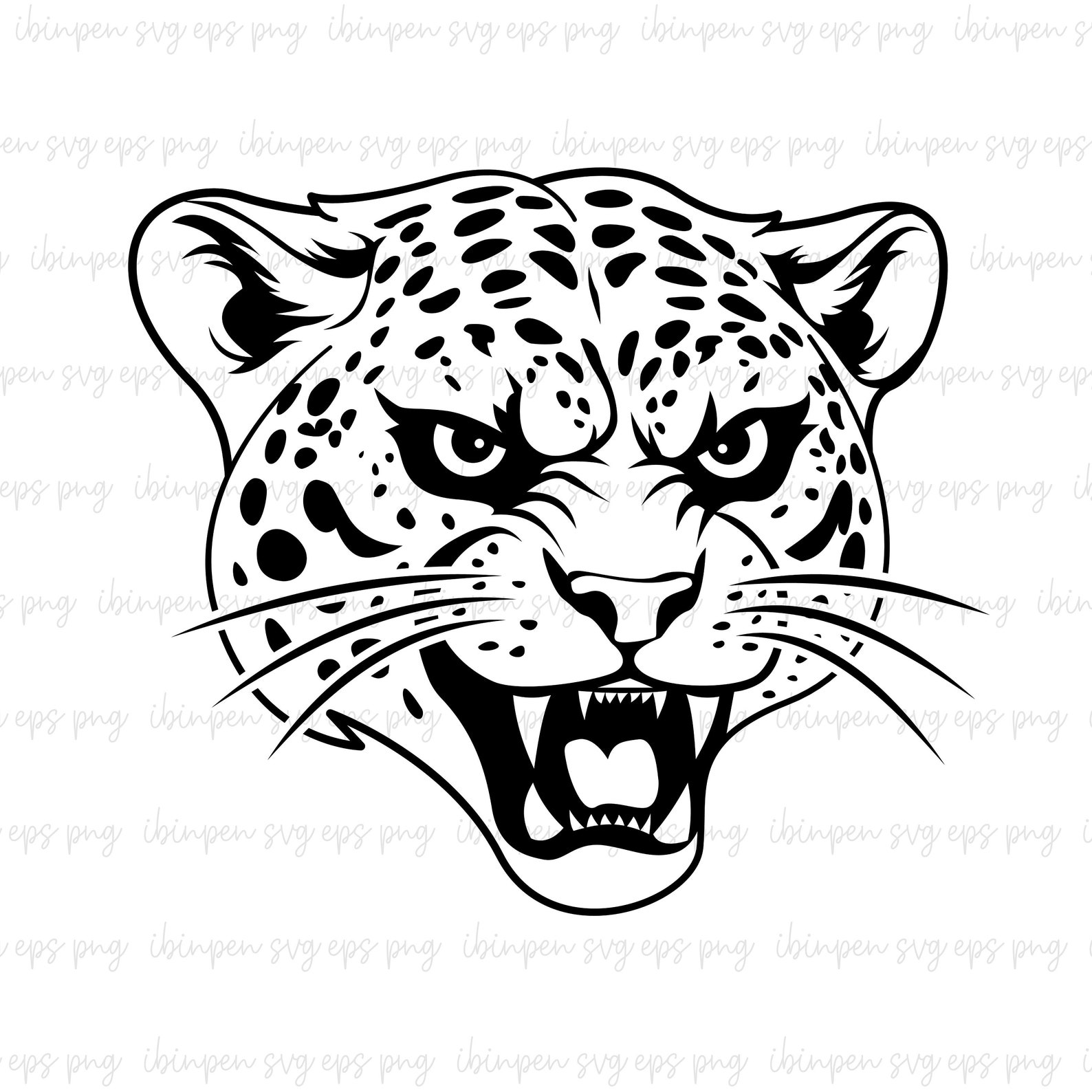 Jaguars SVG Cricut, Jaguars Svg for Cutfile, Jaguars Head Silhouette ...