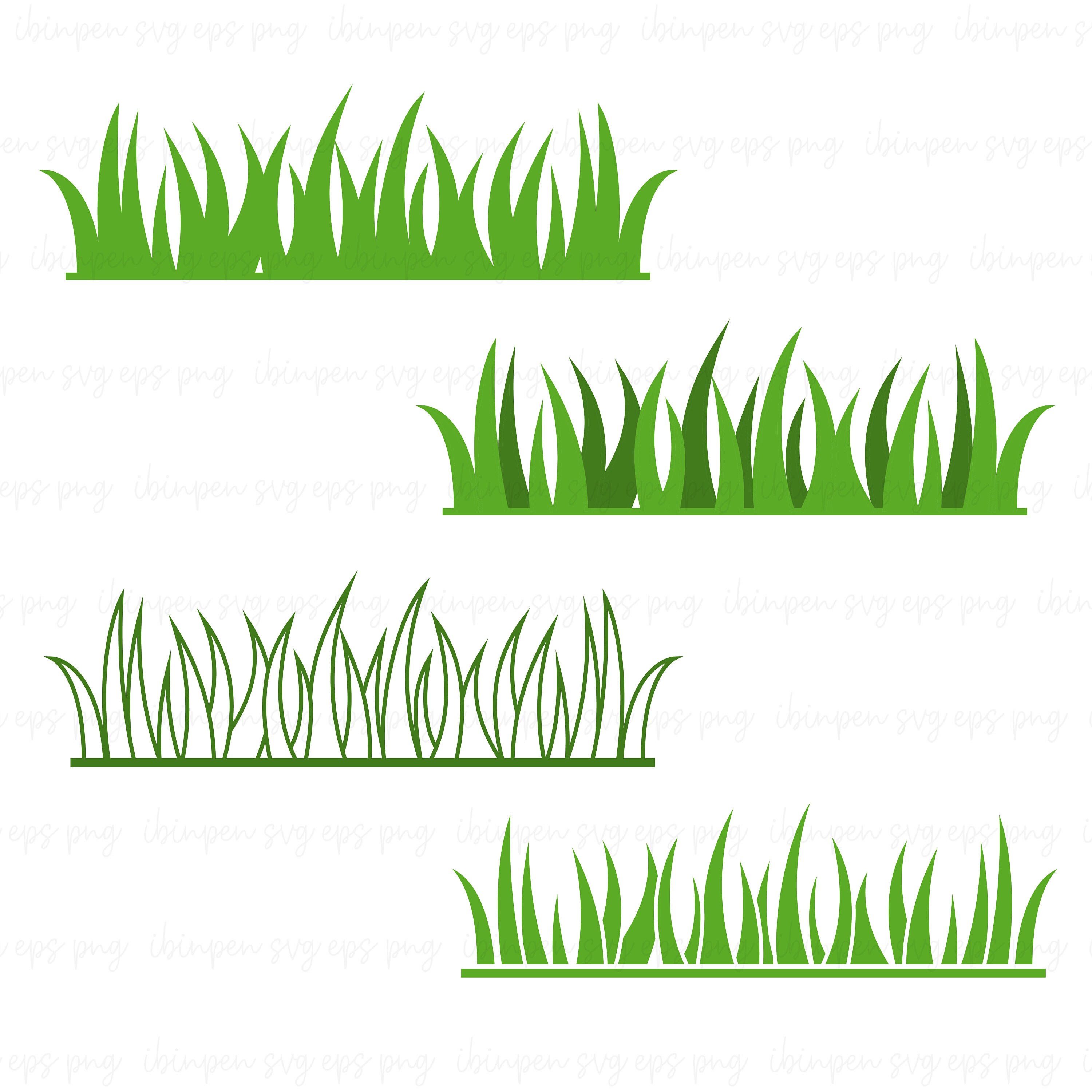 Wild Green Grass Svg for Cricut and Cutfile, Birthday Gift, Boys and ...