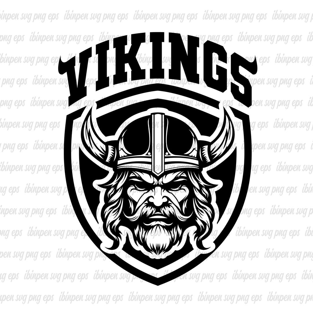 Vikings SVG Cricut, Vikings School Mascot, Vikings Cutfile, Vikings Svg ...