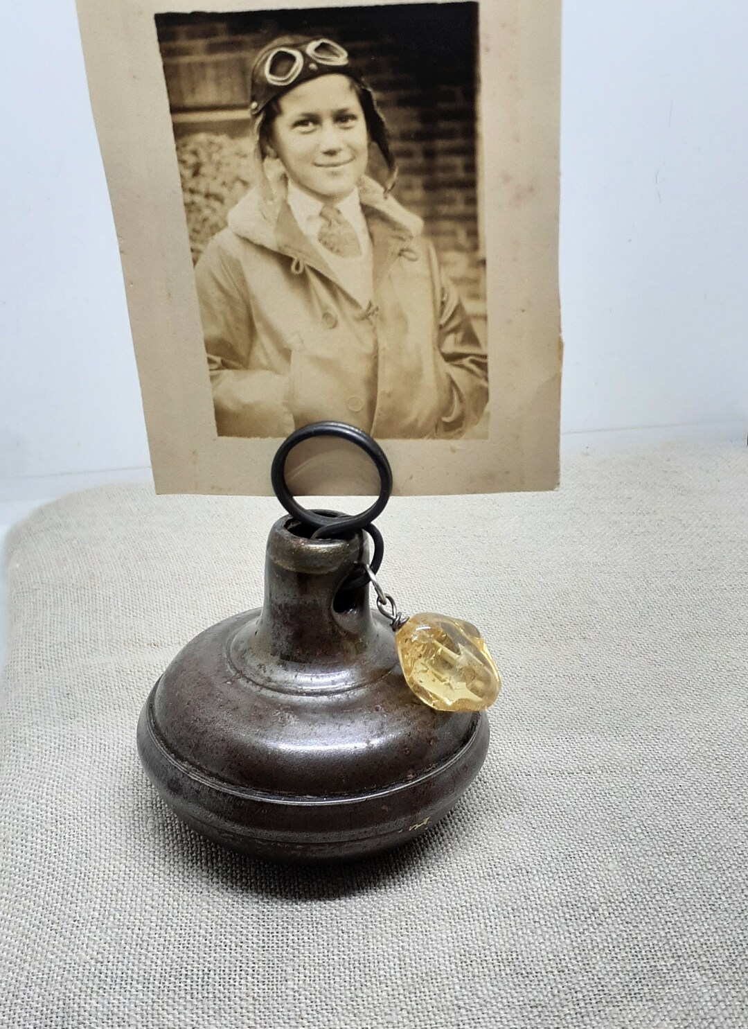 Photo Memento Sign Display Stand Antique Door Knob Place - Etsy