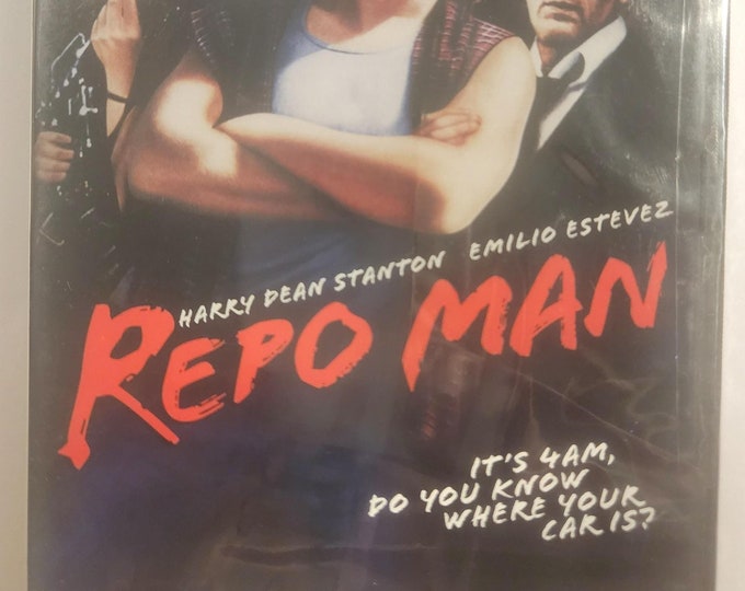 Repo Man DVD Vintage 1984 Emilio Estevez Harry Dean Stanton NEW ...