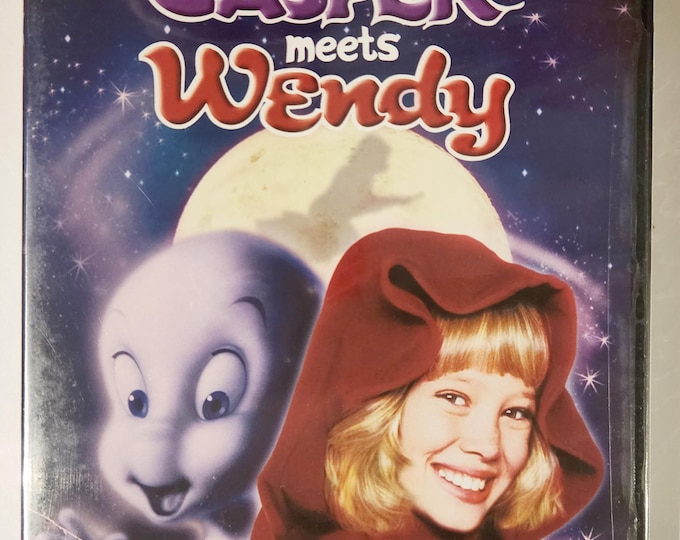Casper Meets Wendy 90s Movie VHS Upcycled Spiral Bound Notebook Journal ...