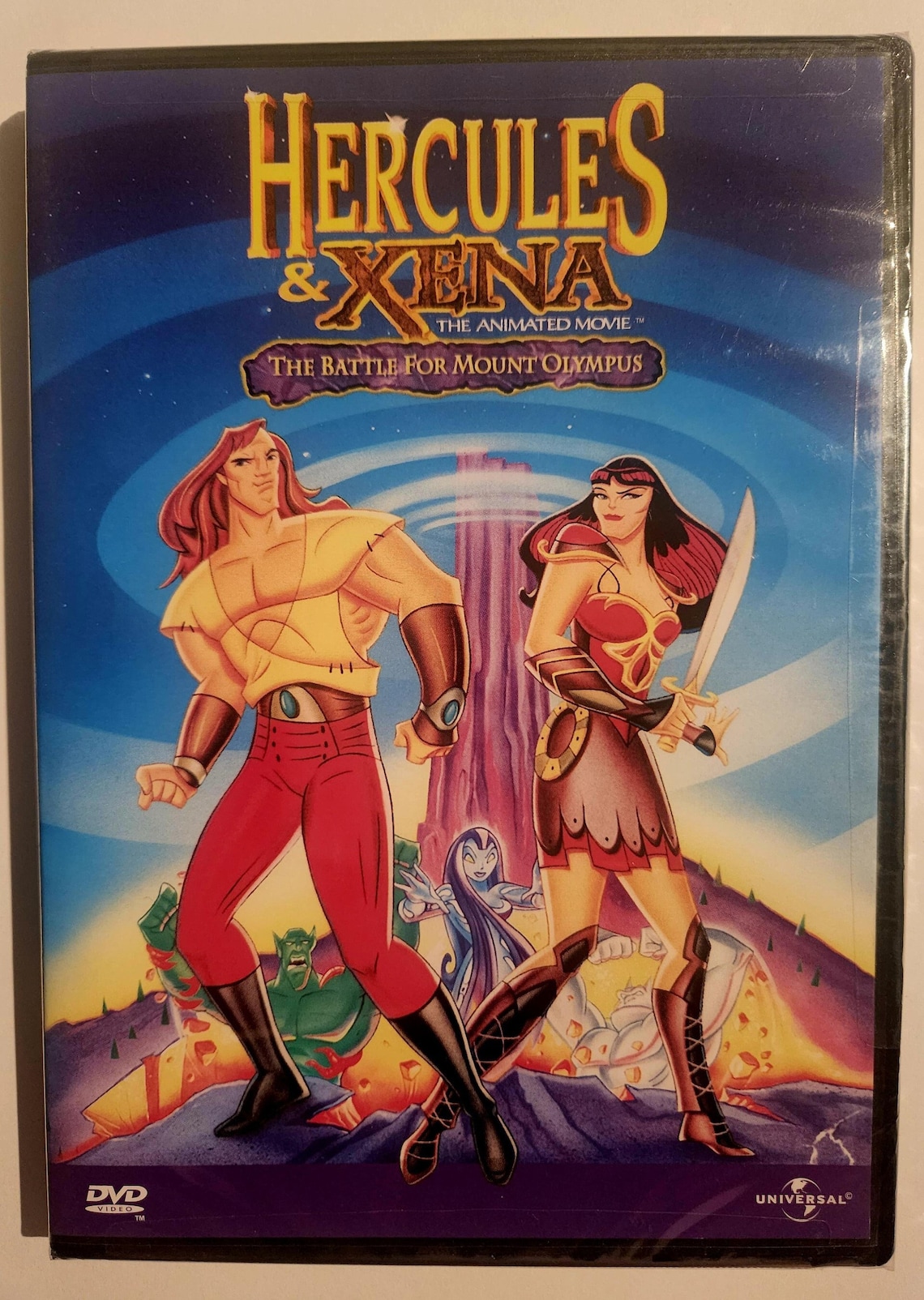 Hercules and Xena the Animated Movie DVD NEW & SEALED Kevin Sorbo ...