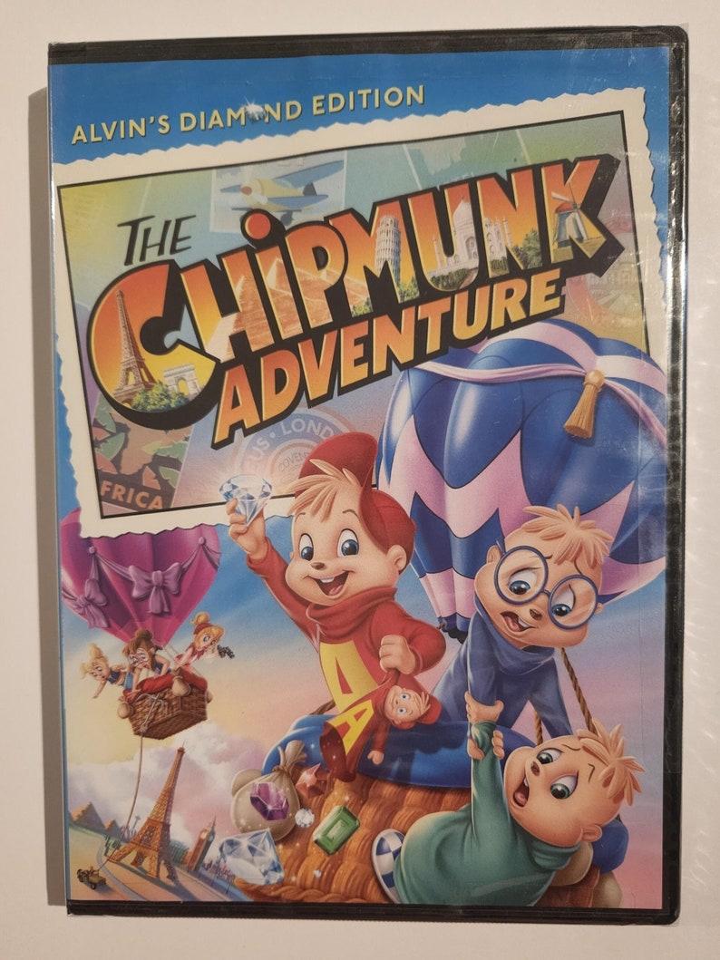 The Chipmunk Adventure DVD Alvin's Diamond Edition NEW Vintage 1987 ...