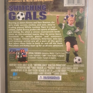 Switching Goals DVD 1999 Mary Kate Ashley Olsen Twins NEW & SEALED ...