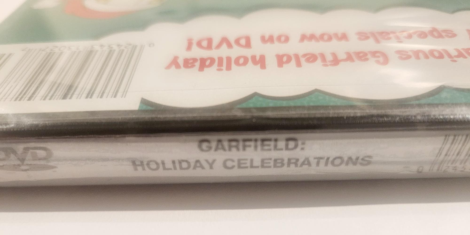 Garfield Holiday Celebrations DVD NEW & SEALED Vintage 1985 Halloween ...