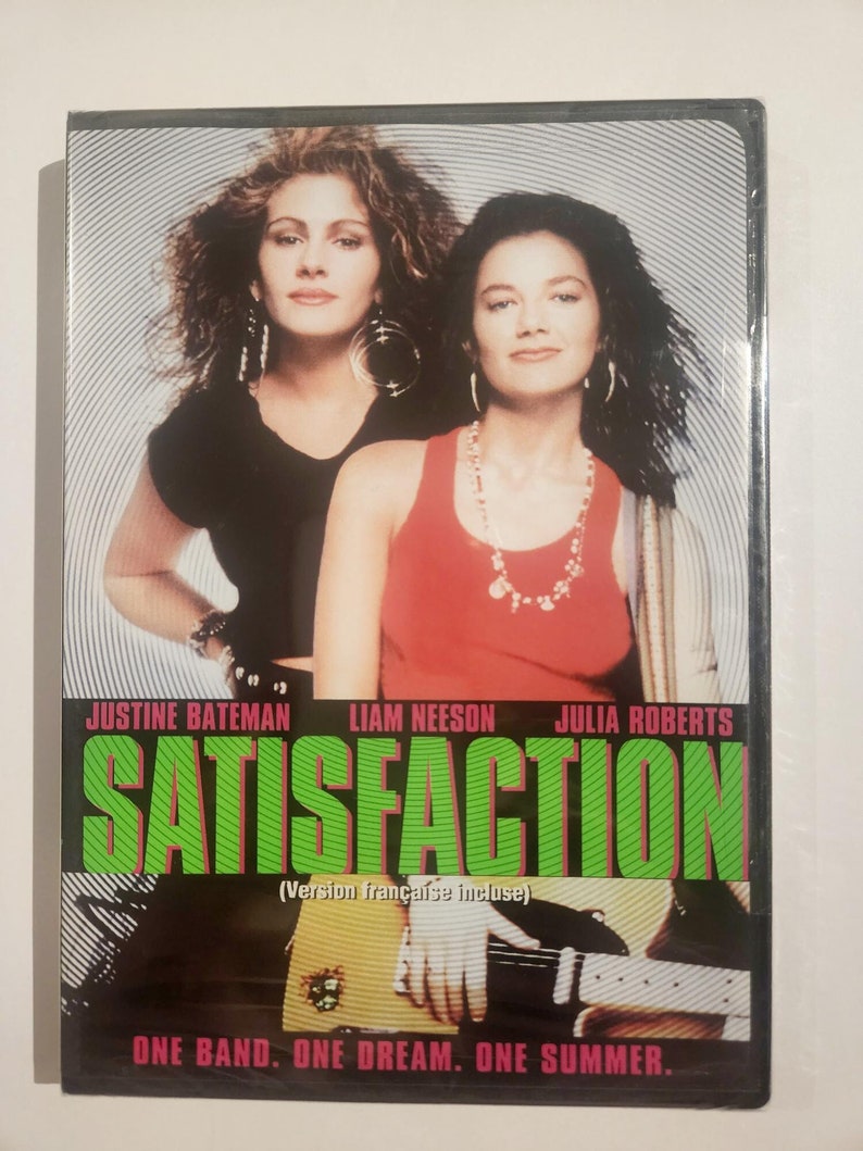 Satisfaction DVD NEW & SEALED Vintage 1988 Julia Roberts Debra Harry ...