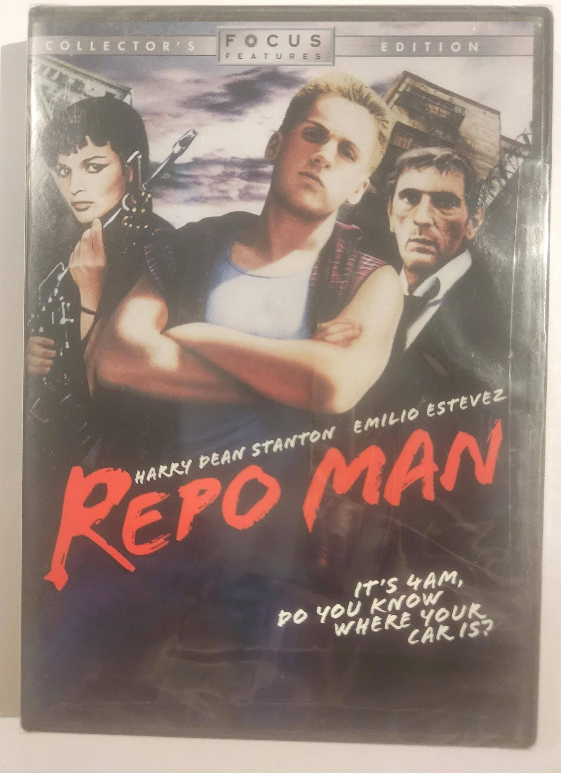 Repo Man DVD Vintage 1984 Emilio Estevez Harry Dean Stanton NEW ...