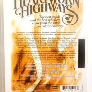 Heartworn Highways NEW & SEALED DVD Townes Van Zandt 70's Country Music ...