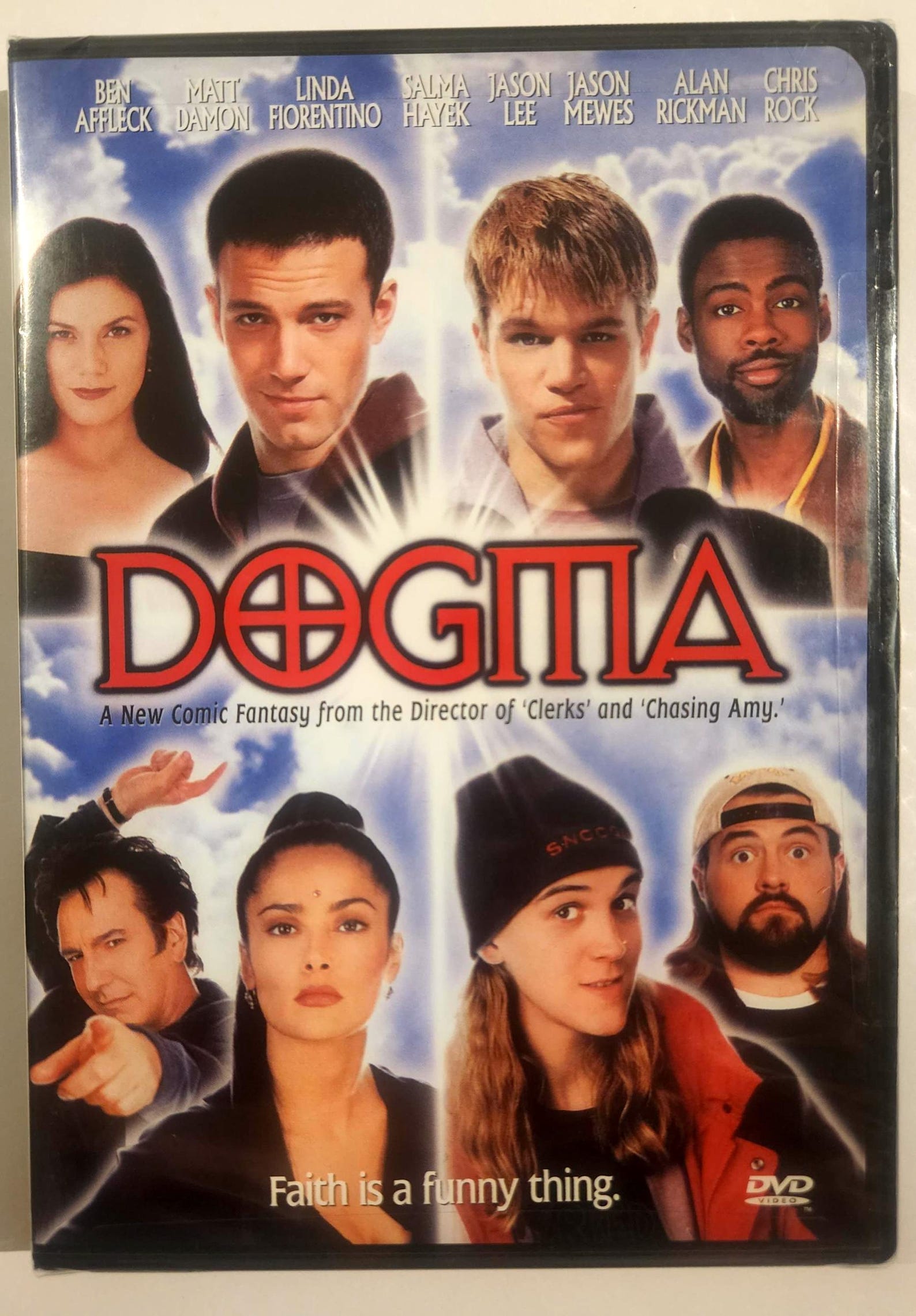 Dogma DVD Matt Damon Ben Affleck Linda Fiorentino Alan Rickman 1999 NEW ...