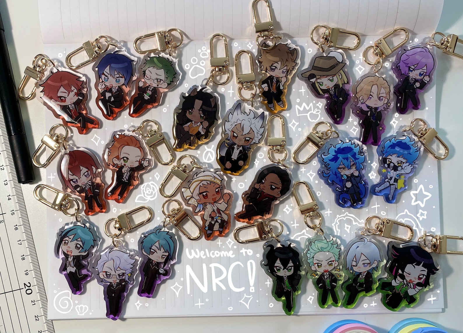 Twisted Wonderland Charms - Etsy