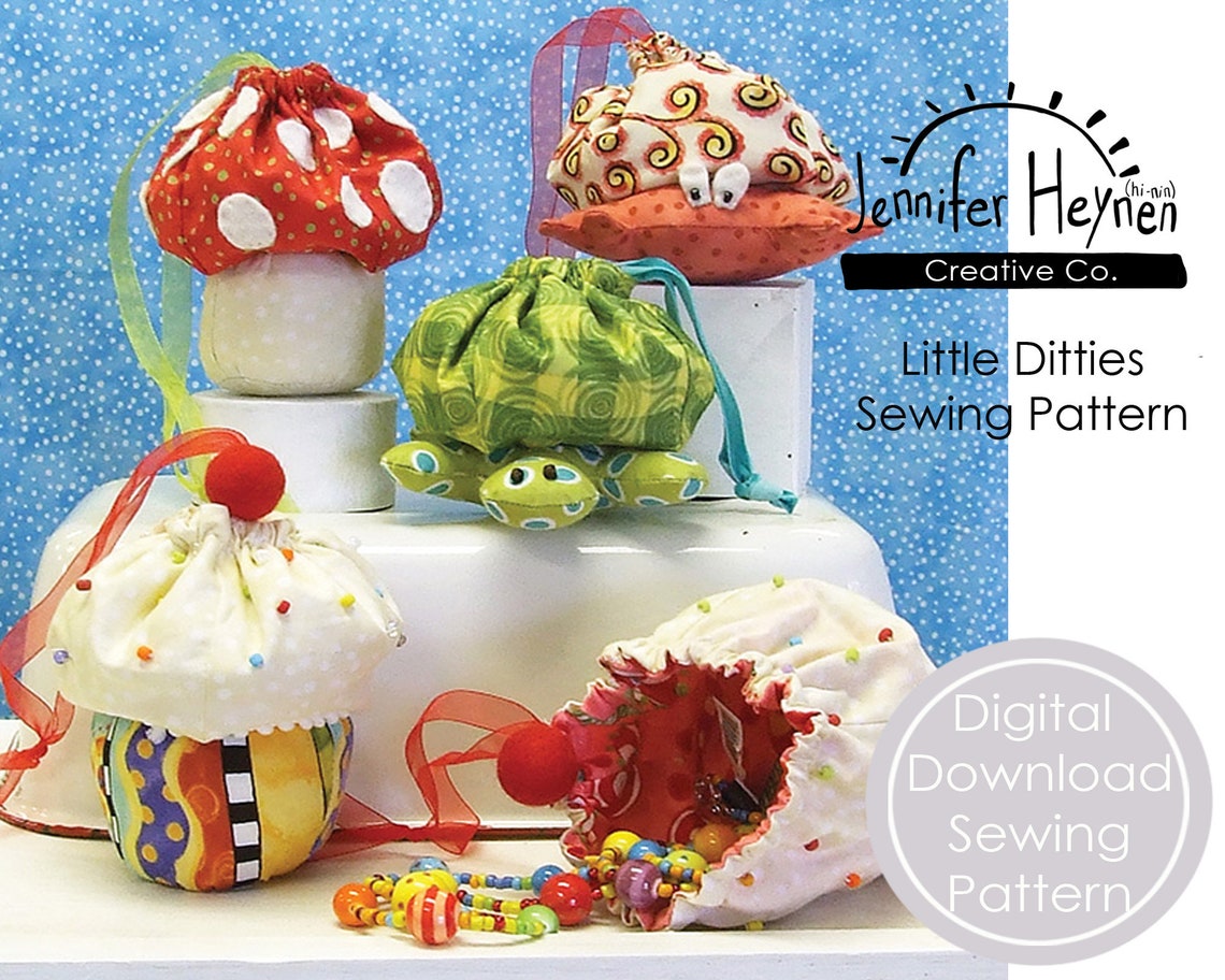 PDF Little Ditties Sewing Pattern - Etsy