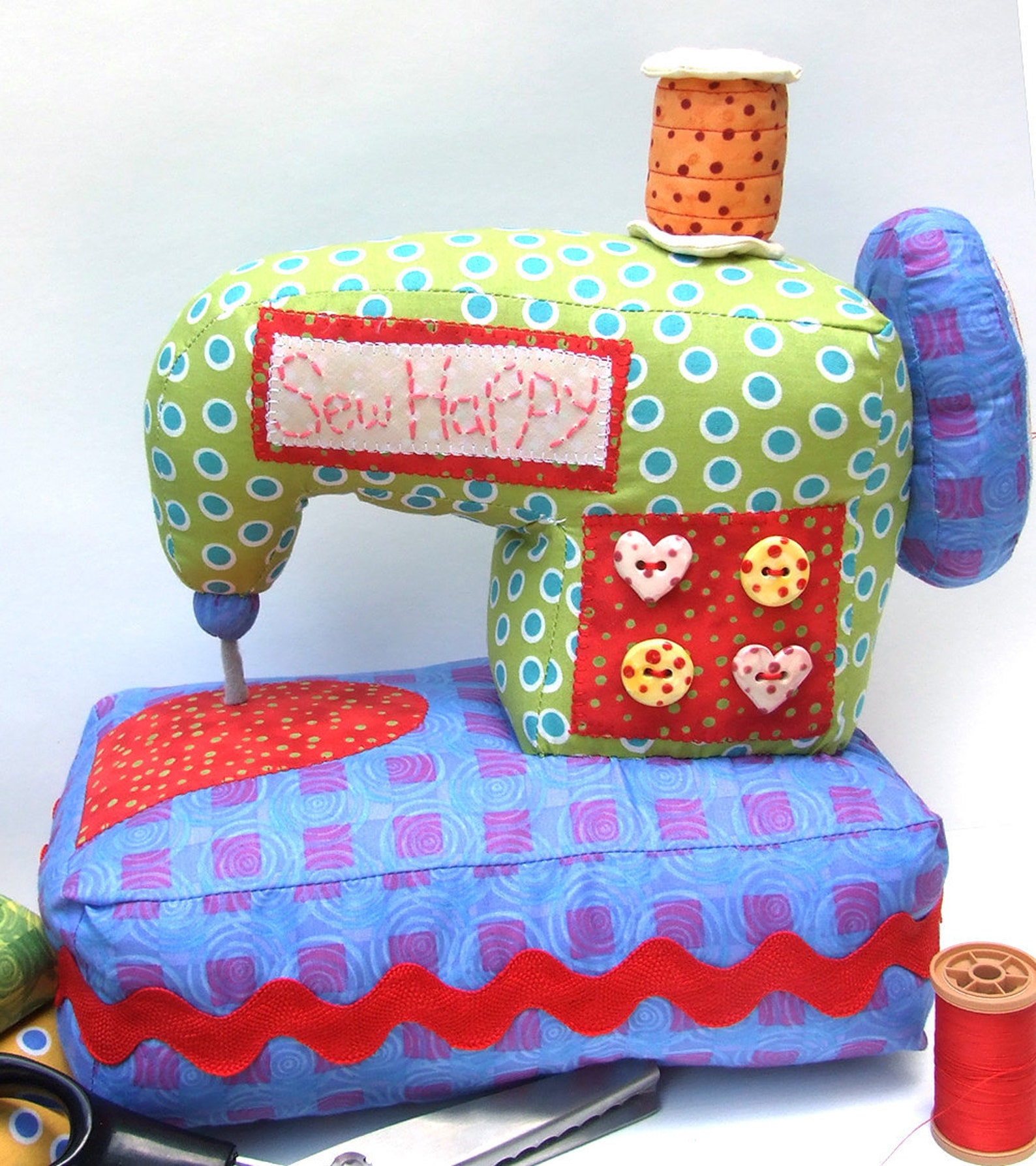 PDF Sewing Machine Sewing Pattern - Sew Happy - Etsy