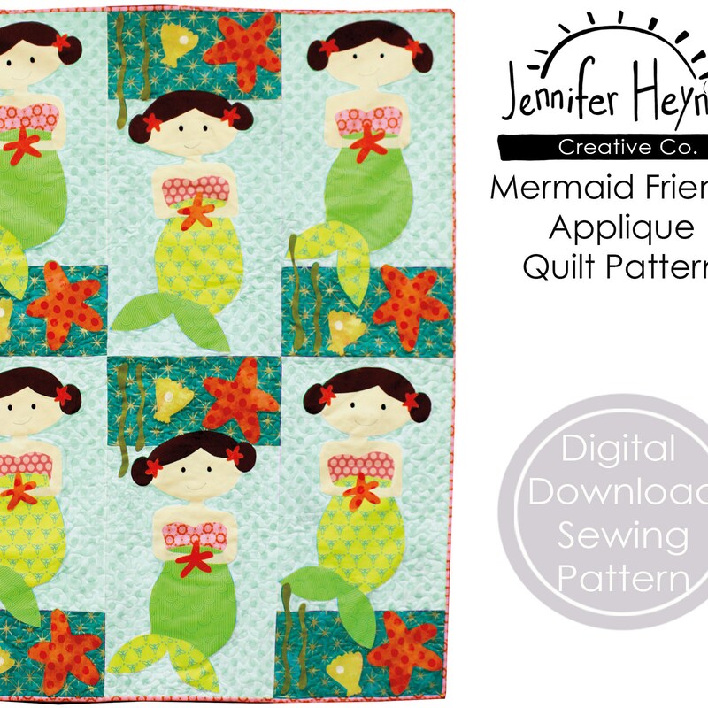 Mermaid Quilt - Etsy