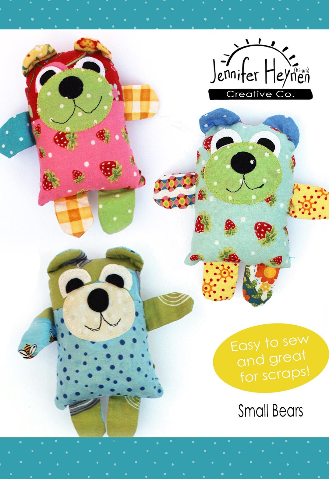Small Bears Sewing Pattern - Digital Download - Etsy