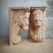 Lion Head Wooden Classic Corbel. the Price is for One Piece. - Etsy