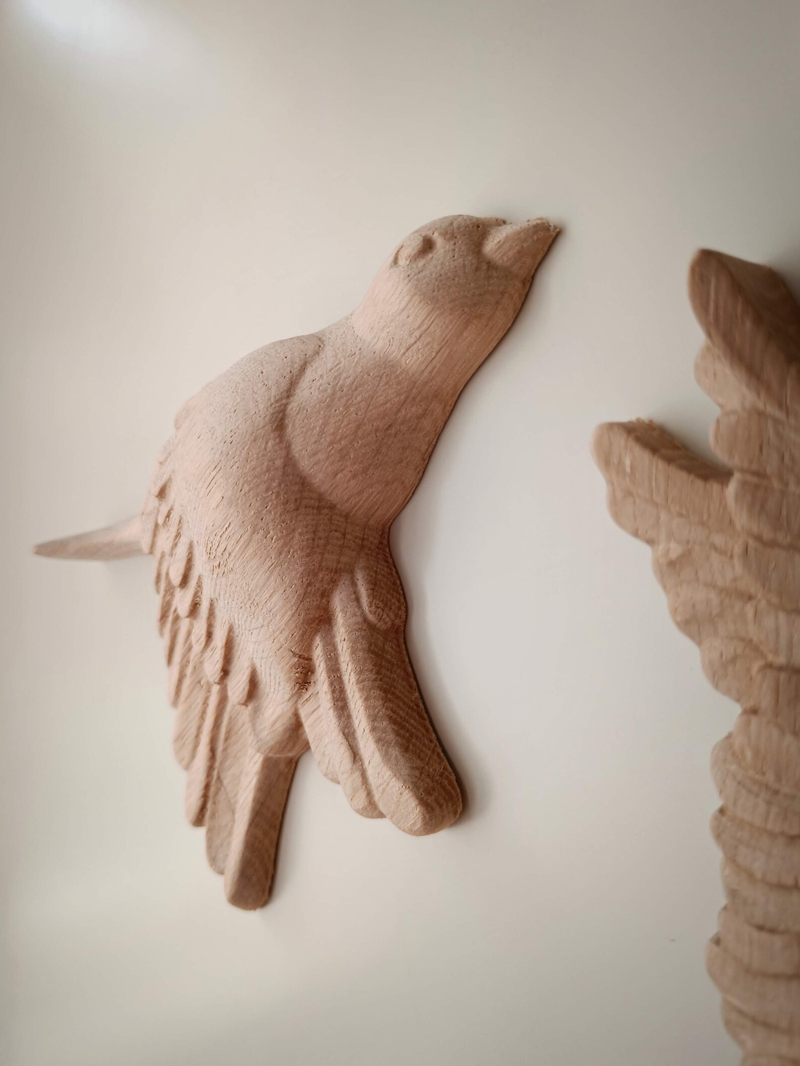 Flying Birds Wooden Wall Decor Set of 3 - Etsy