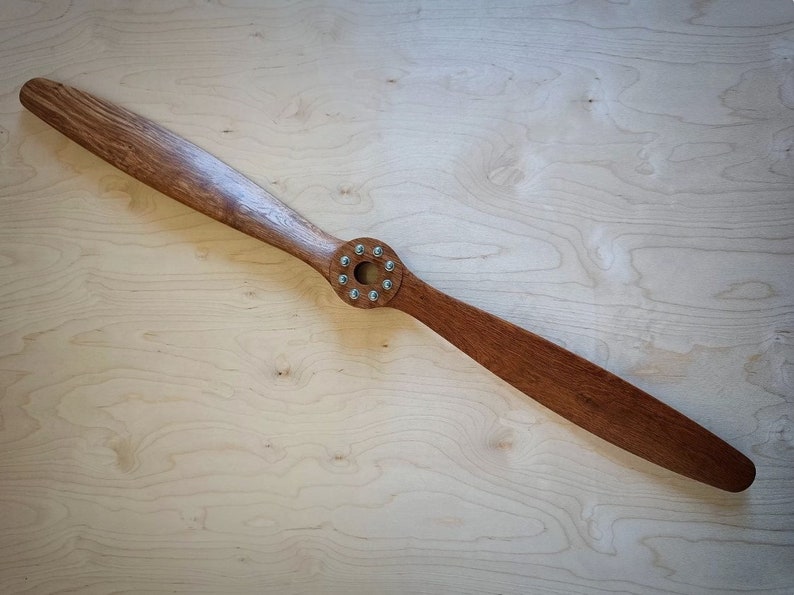 Wooden Airplane Propeller - Aviation Wall Art - Large Wood Plane Prop ...
