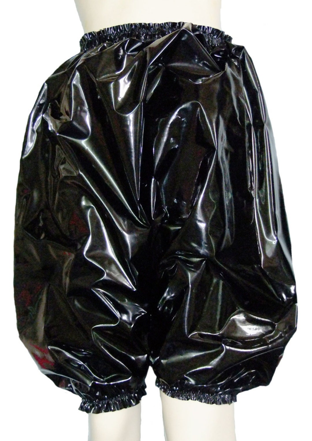 Pvc Bloomers (pants/knickers). in Shiny Black, Shiny Hot Pink, Pearly ...