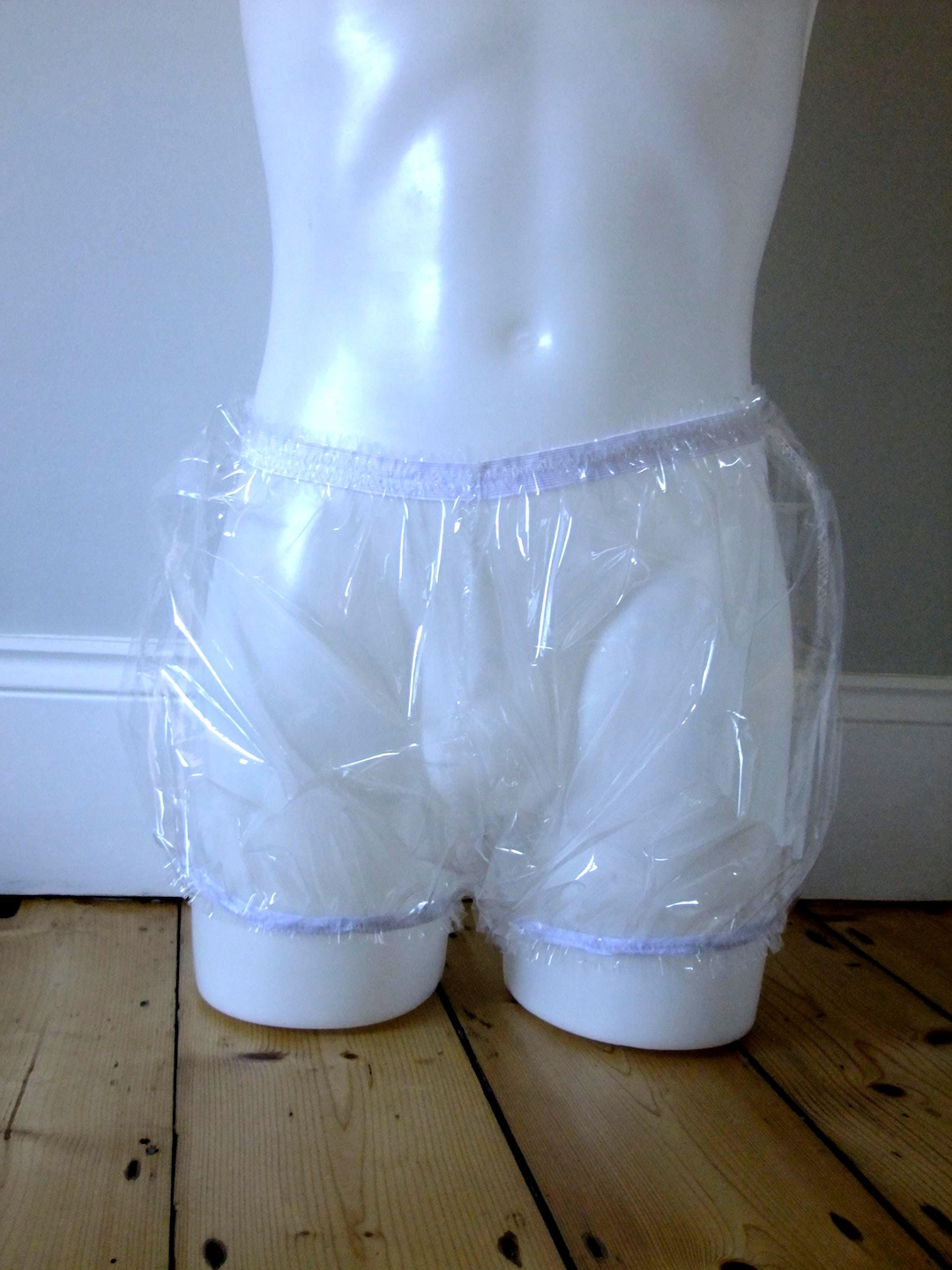 Clear PVC Bloomer Shorts: Loose Fit Plastic Pants - Etsy