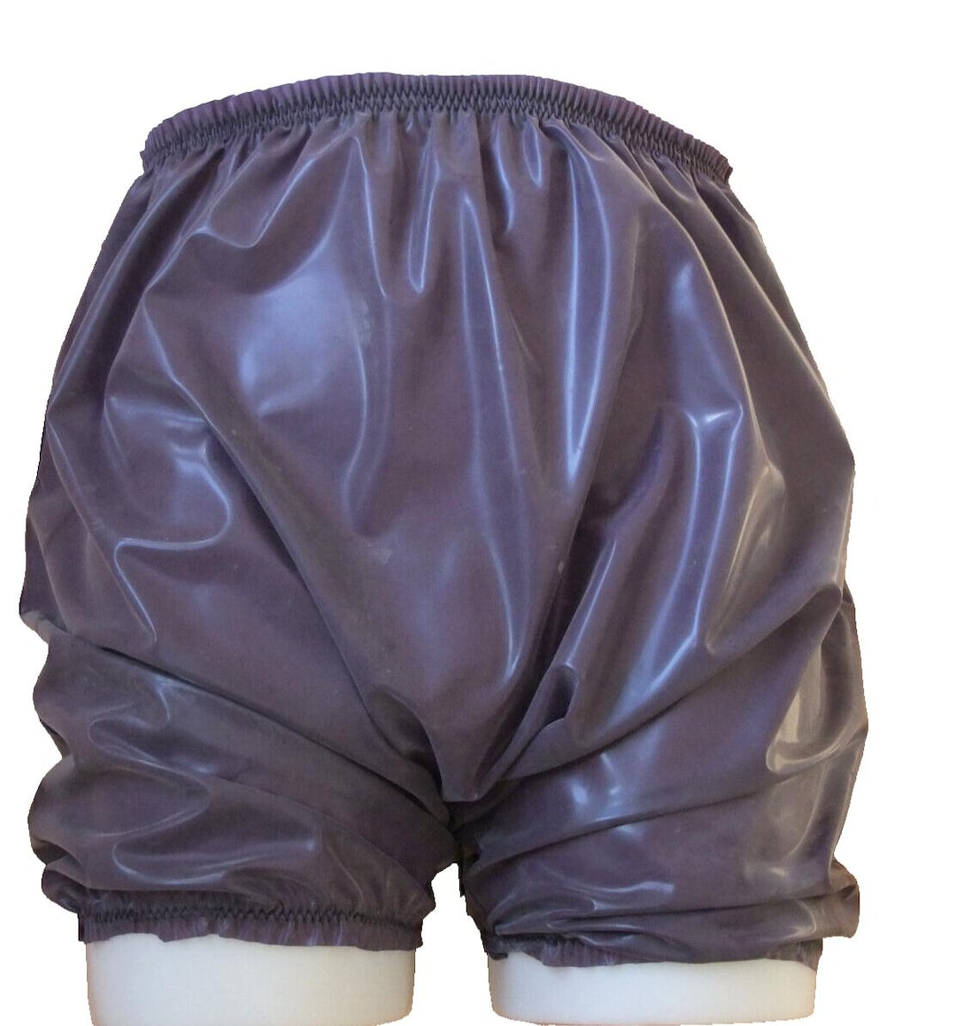 Pure Latex Bloomers Rubber Shorts Rubbery Underwear Directoire ...