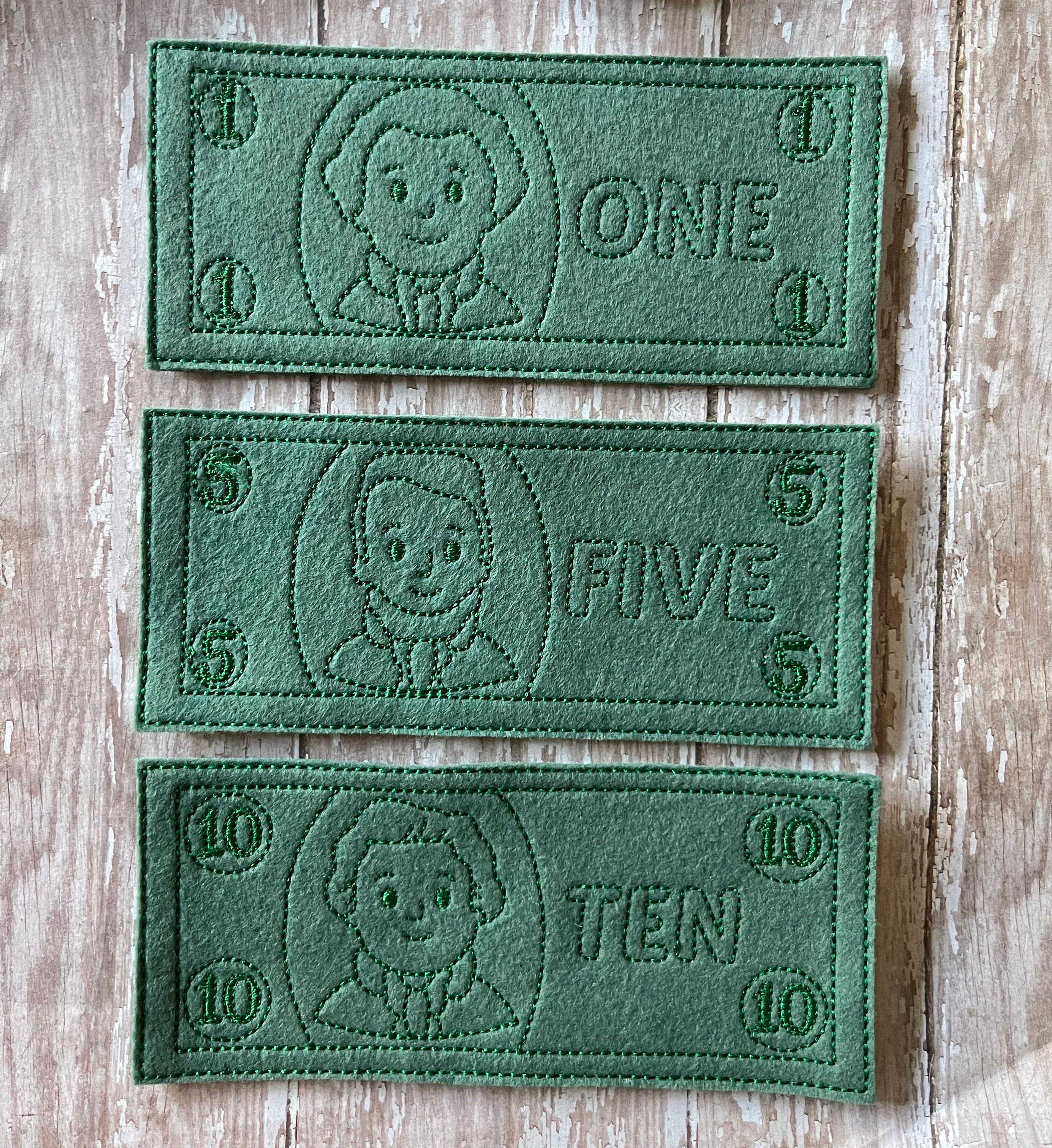 Oversized Play Money, Felt Money, Dollars and Coins for Learning - Etsy