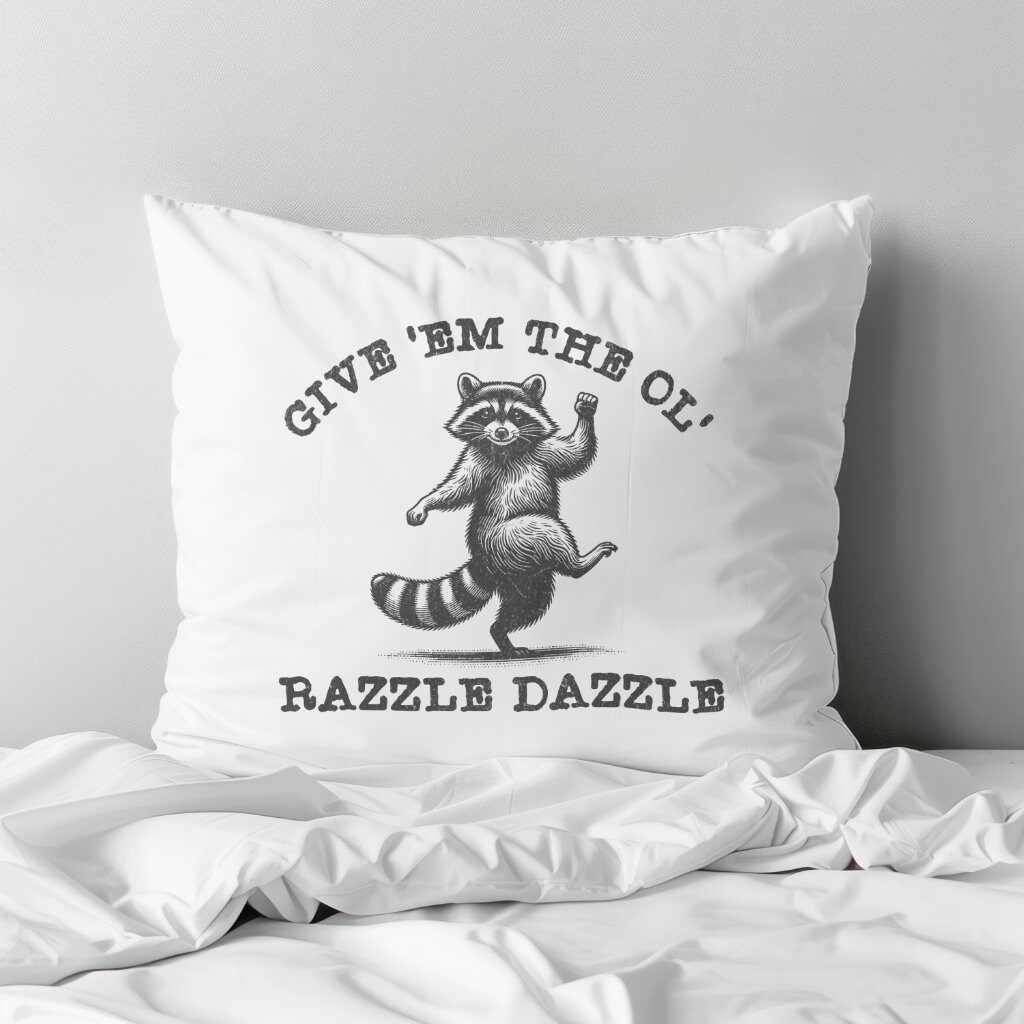 Give 'em the Ol' Razzle Dazzle PNG, Funny Retro Meme Graphic Printable ...