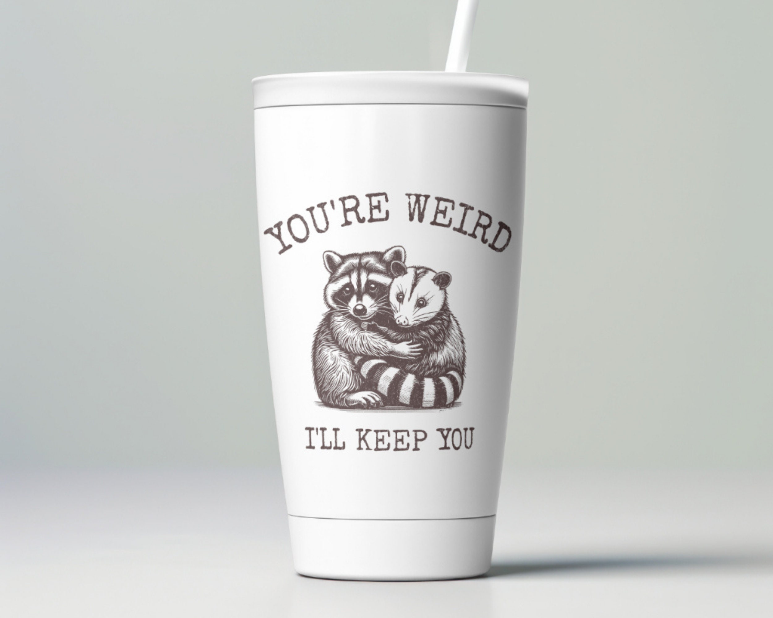 You're Weird I'll Keep You PNG, Funny Retro Meme Graphic Printable, POD ...