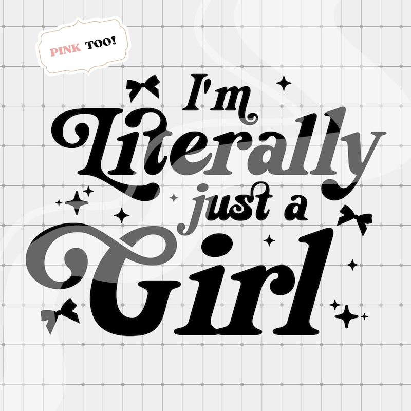 Girly Svg - Etsy