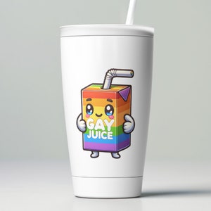 Gay Juice PNG, Funny Retro Juicebox Meme Graphic Printable Trendy ...