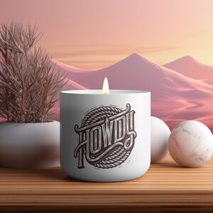 Howdy Rope Text SVG PNG, Howdy Png, Retro Western Graphic, Digital ...