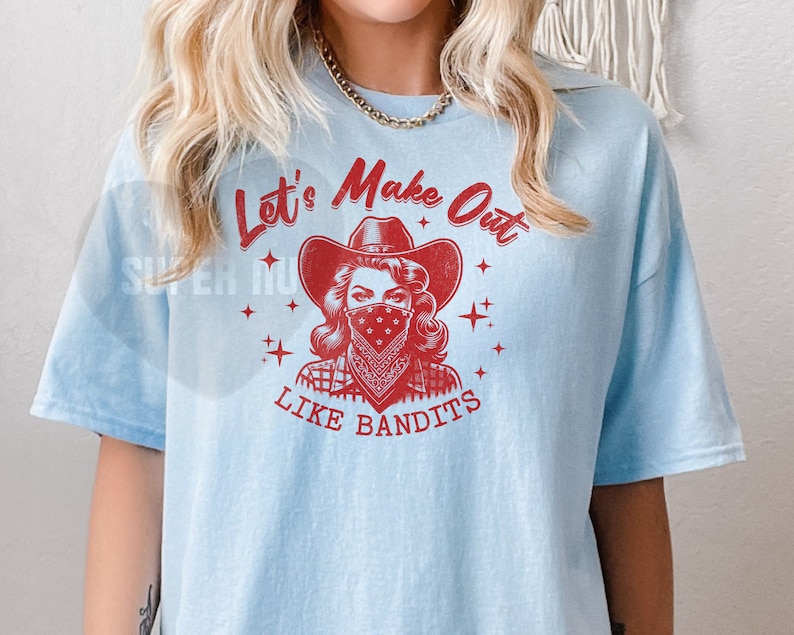 Let's Make Out Like Bandits PNG, Funny Retro Illustration Meme Graphic ...