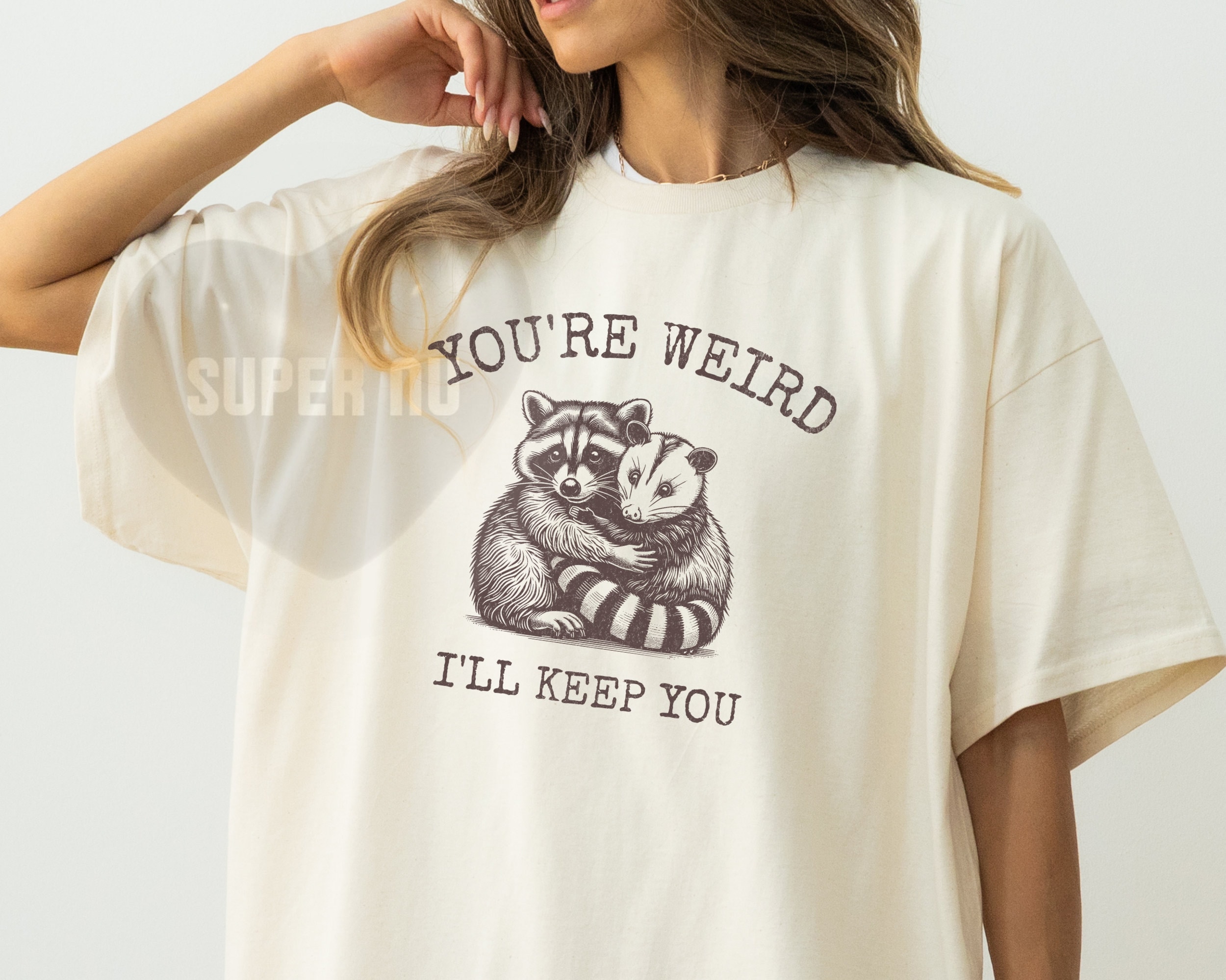 You're Weird I'll Keep You PNG, Funny Retro Meme Graphic Printable, POD ...