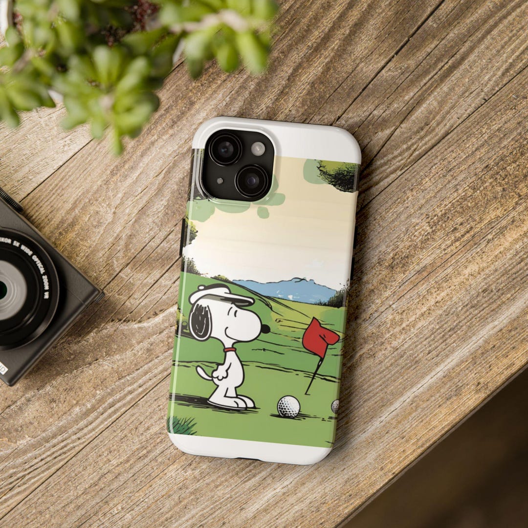 Cute Golf Snoopy Peanuts Tough Phone Cases - Etsy
