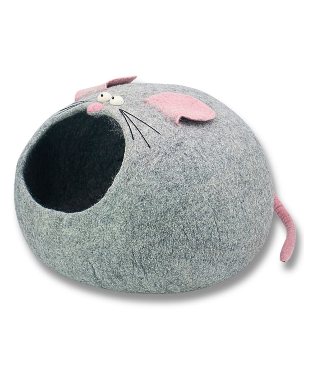 Cute Mice Cat Cave Comfortable and Stylish Handmade From 100% New ...